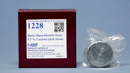 Basic Open-Hearth Steel, 0.1 % Carbon (disk form)