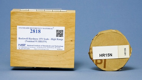 Rockwell Hardness 15N Scale - High Range (Nominal 91 HR15N)